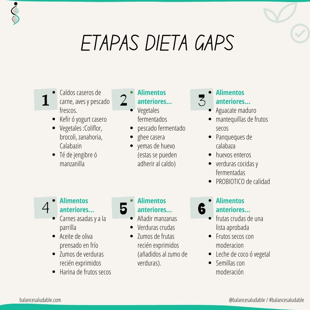 Introducción a la Dieta Gaps - balance saludable